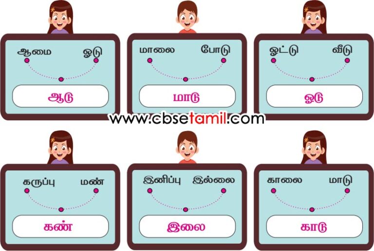 CBSE Class 2 Tamil solution - Chapter 12 அழகுத் தோட்டம்